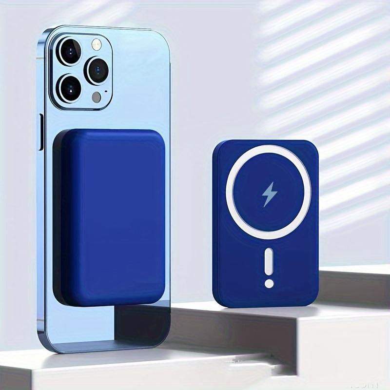 5000mAh Magnetic Power Bank, Multi-Protection, Safe to Use at Night, No ...