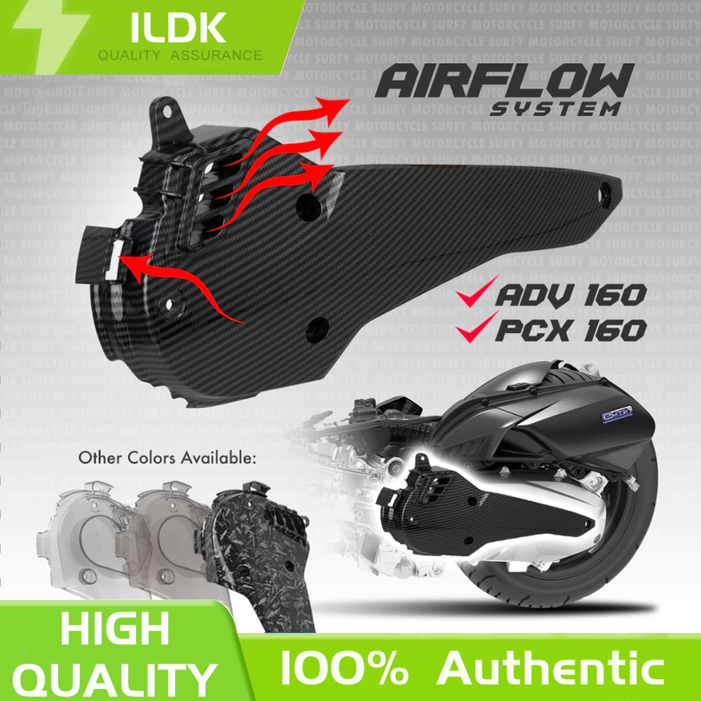 Honda ADV 160 PCX 160 CVT Cover 6D Carbon Design And Clear Easy Isntall ...