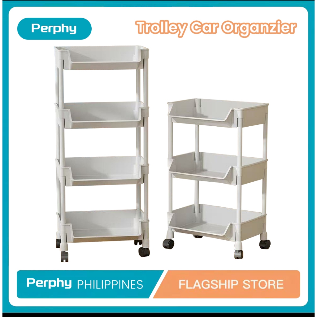 Organizer Rack Trolley Cart Organizer Shelf Table Organizer Storage ...