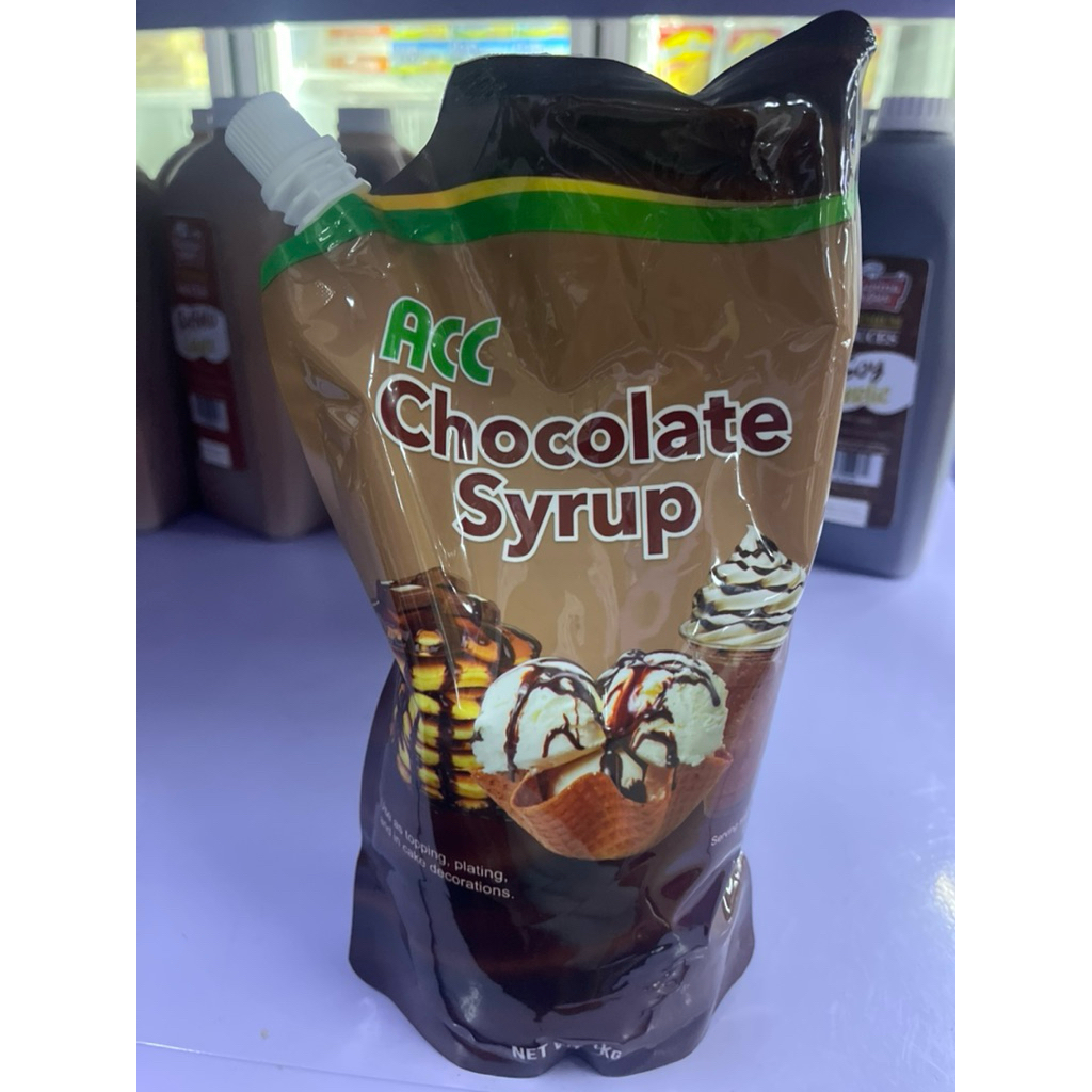 ACC Syrup ( Chocolate, Strawberry, Caramel ) | Shopee Philippines
