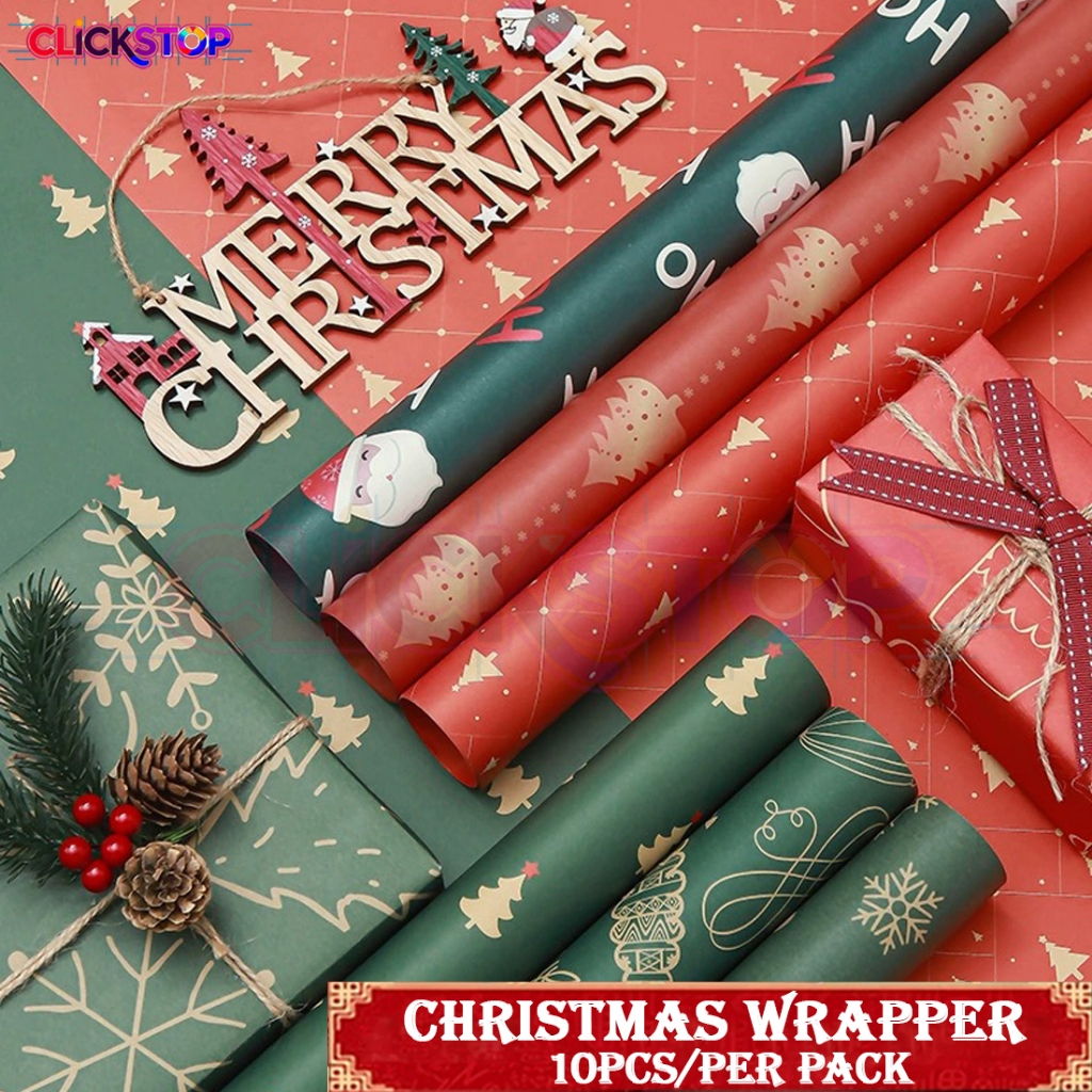 10PCS/PER PACK Coated Gift Wrapper ALL OCCAION/HAPPY BIRTHDAY wrapping ...