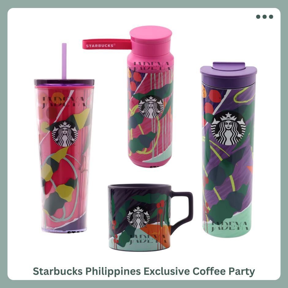 Starbucks Philippines Exclusive Merchandise - Coffee Party Collection ...