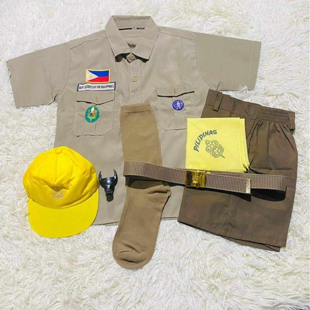 KAB SCOUT SET SCHOOL UNIFORM | Shopee Philippines