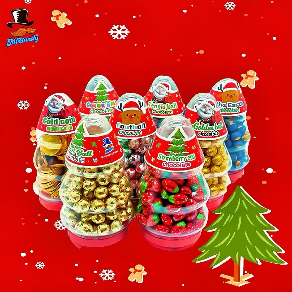 【Mr candy】 Chocolate Coin 100-120pcs candies for christmas halloween ...