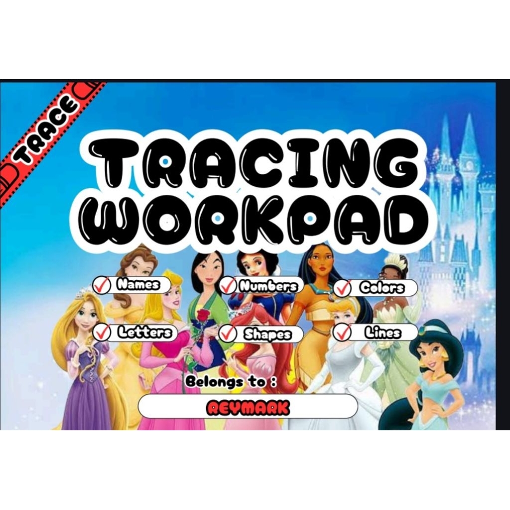 TRACING WORKPAD/ Learning Materials For Kids/100 Pages | Shopee Philippines