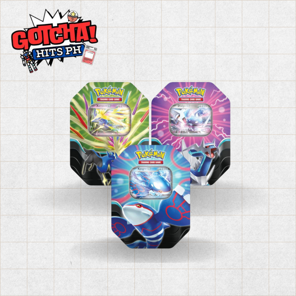 POKEMON AZURE LEGENDS 4 PACK TIN CAN | Shopee Philippines