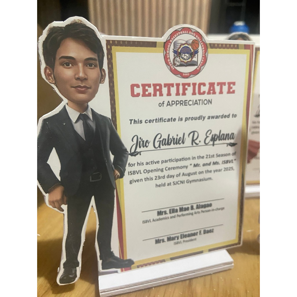 Teachers Day Gift Caricature Standee | solo standee | Family standee ...