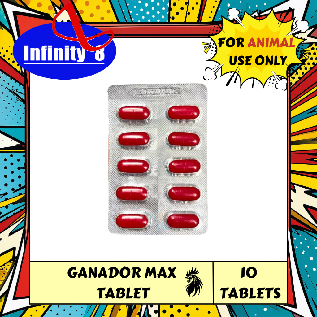 THUNDERBIRD GANADOR MAX 10 TABLETS (1 BANIG) FOR GAMEFOWLS ONLY ...