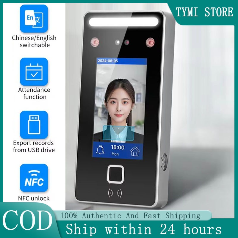 Biometric Time Attendance Biometric Time Card Attendance Machine Facial ...