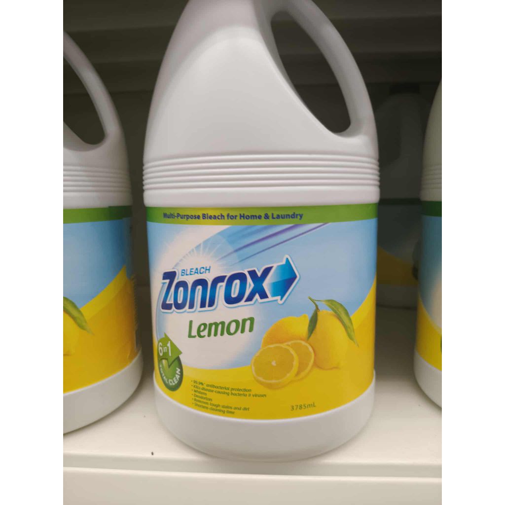 Zonrox Bleach Lemon 6in1 total clean | Shopee Philippines