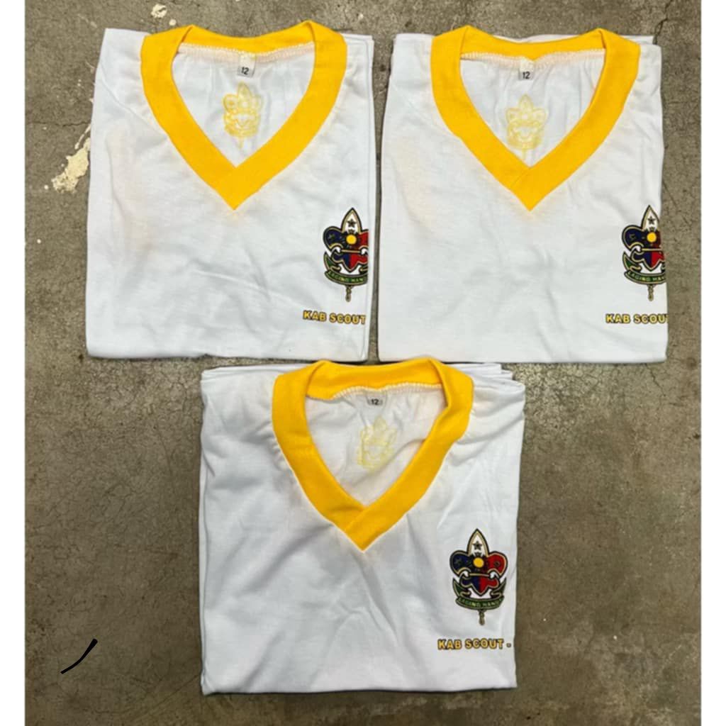BSP KAB Scout T-shirt (Yellow) | Shopee Philippines