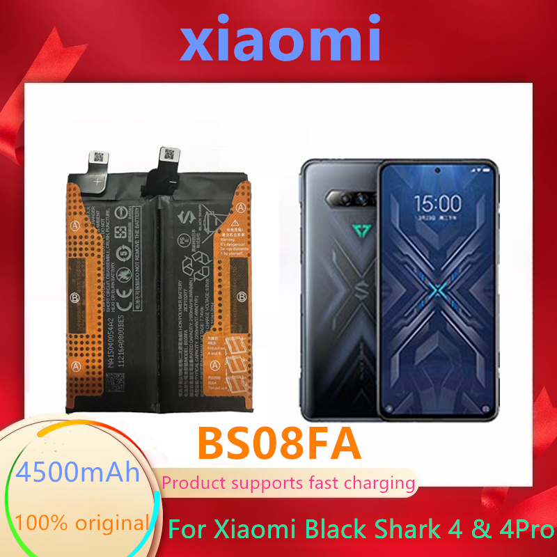 100% Original xiaomi BS08FA For Xiaomi Black Shark 4 4Pro battery ...