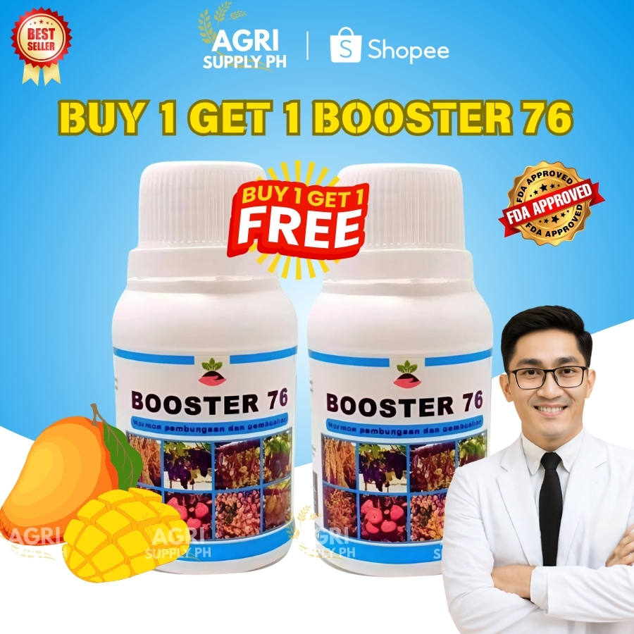 [BUY 1 GET 1] BOOSTER 76 Growth Solution Safe, Effective Choice for ...