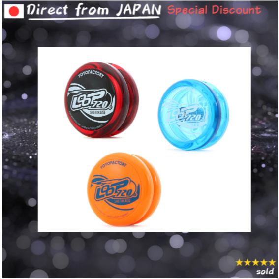 Yo-Yo Loop 720 (Japan Ver.) with Beginner's DVD, YoYo Factory (Orange ...