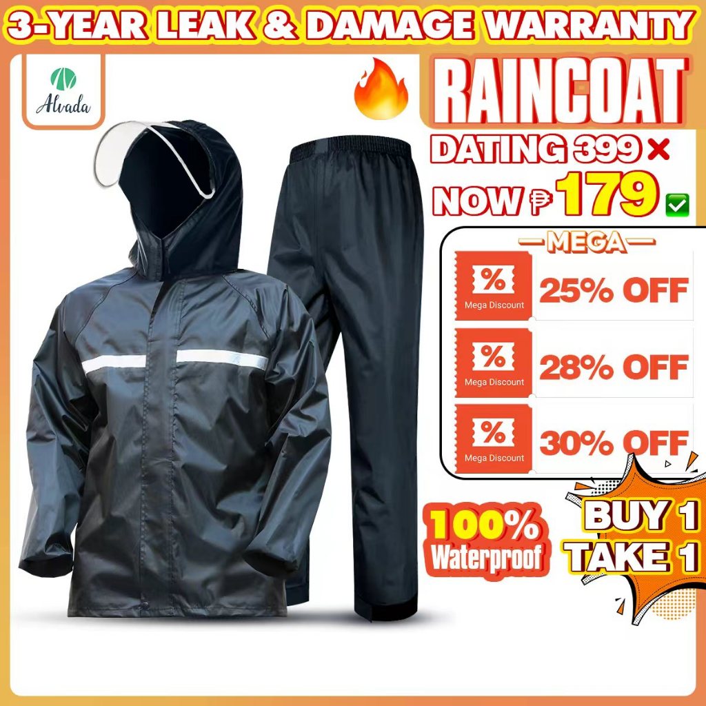 Rain Coat For Motorcycle Kapote Waterproof Adult RainCoat Outdoor ...
