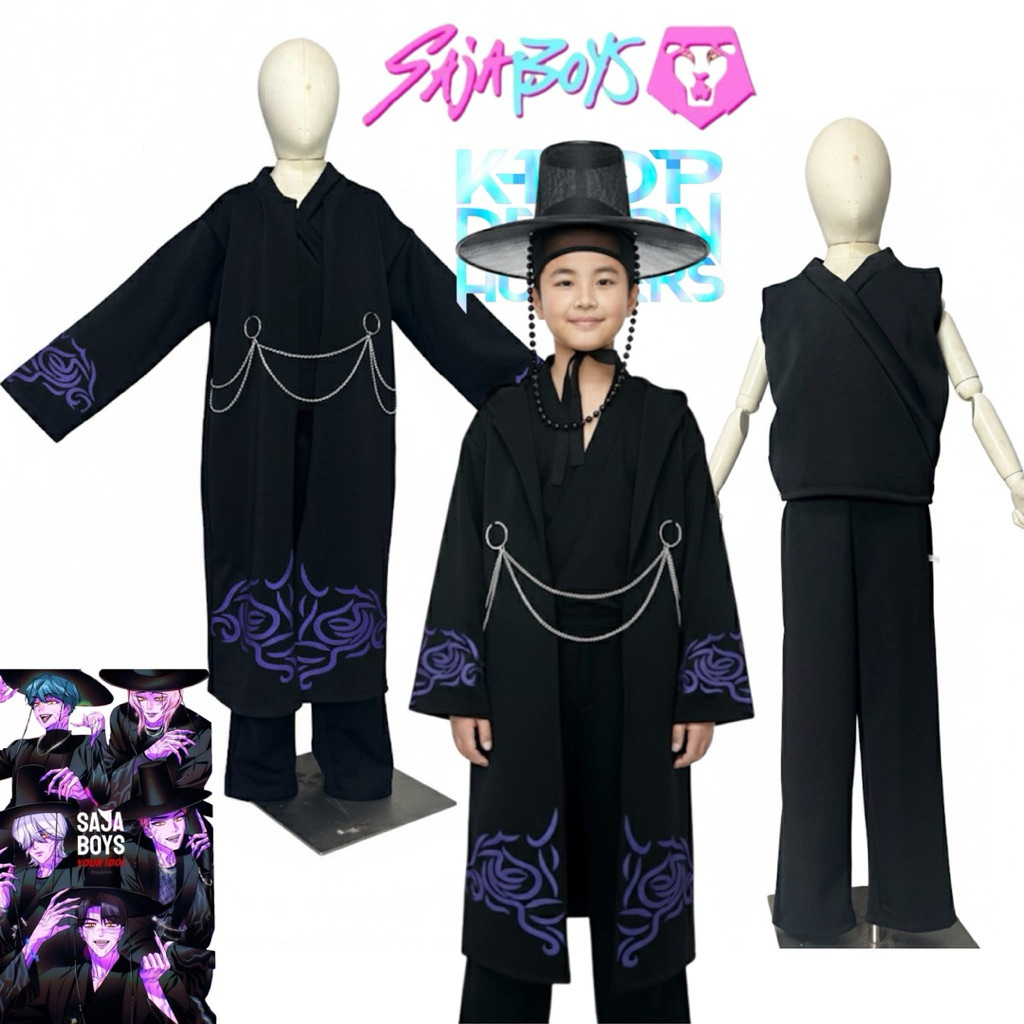 SAJA BOYS “YOUR IDOL” HALLOWEEN TRENDING COSTUME KPOP DEMON HUNTERS ...