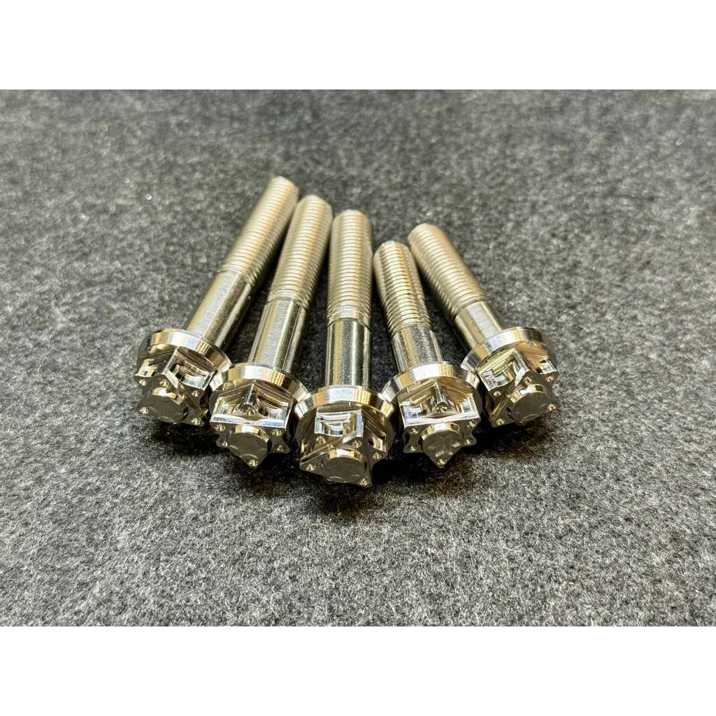 HEXA SC CIAM CNC PIPE BOLT SET FOR YAMAHA NMAX / AEROX V1 V2 ( 5PCS ...
