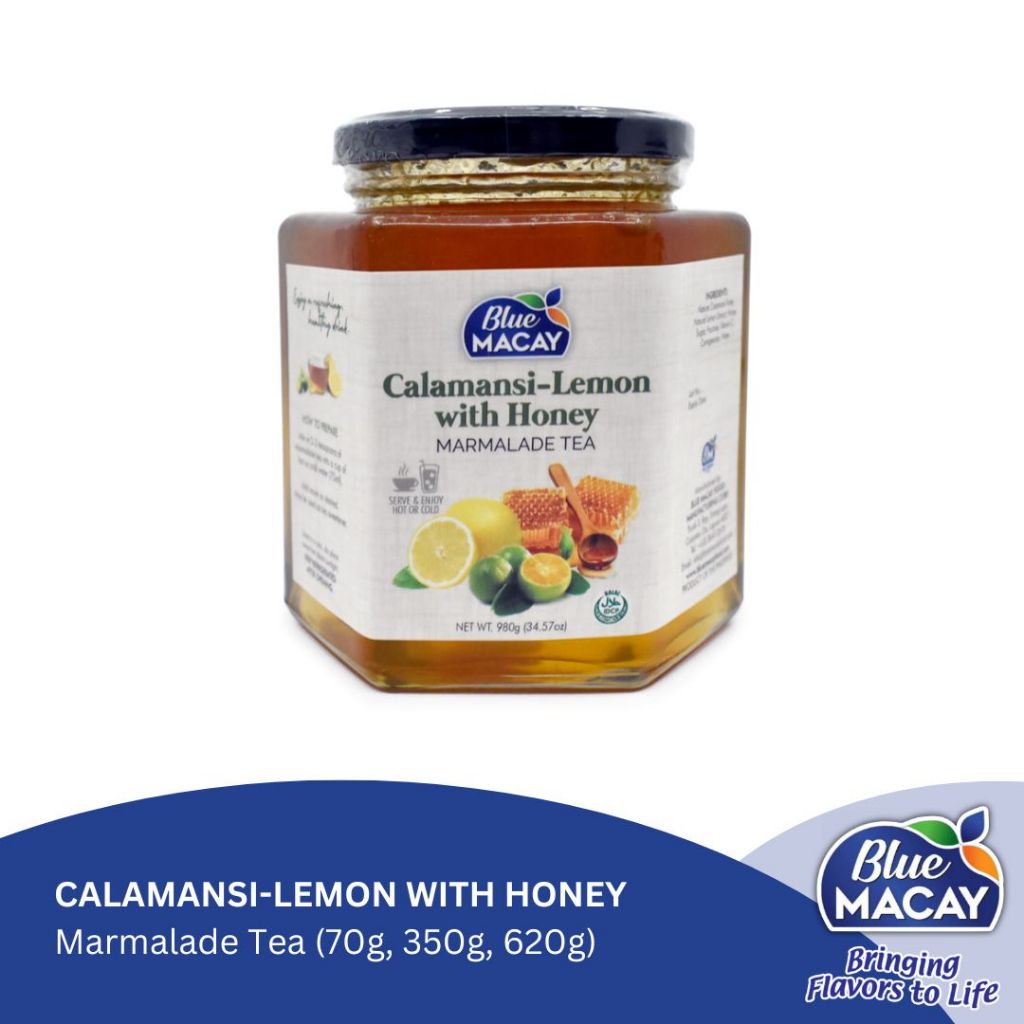 Blue Macay Calamansi-Lemon with Honey Marmalade Tea (70g, 350g, 620g ...