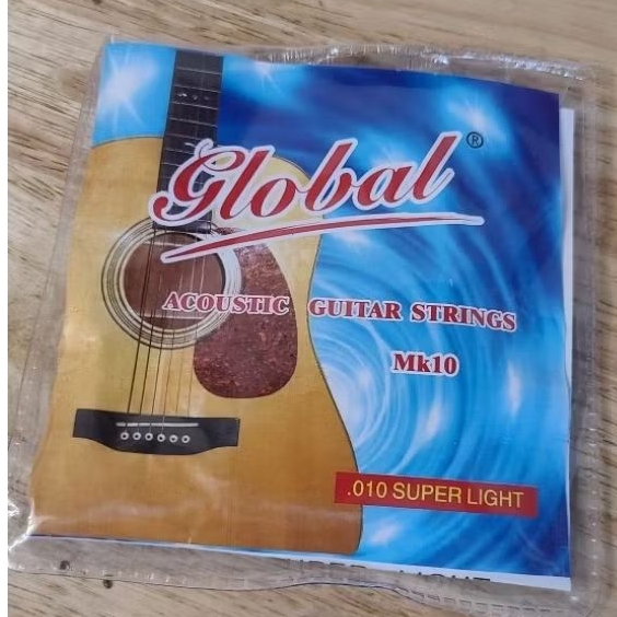 Global Acoustic Guitar Strings MK10 | Shopee Philippines