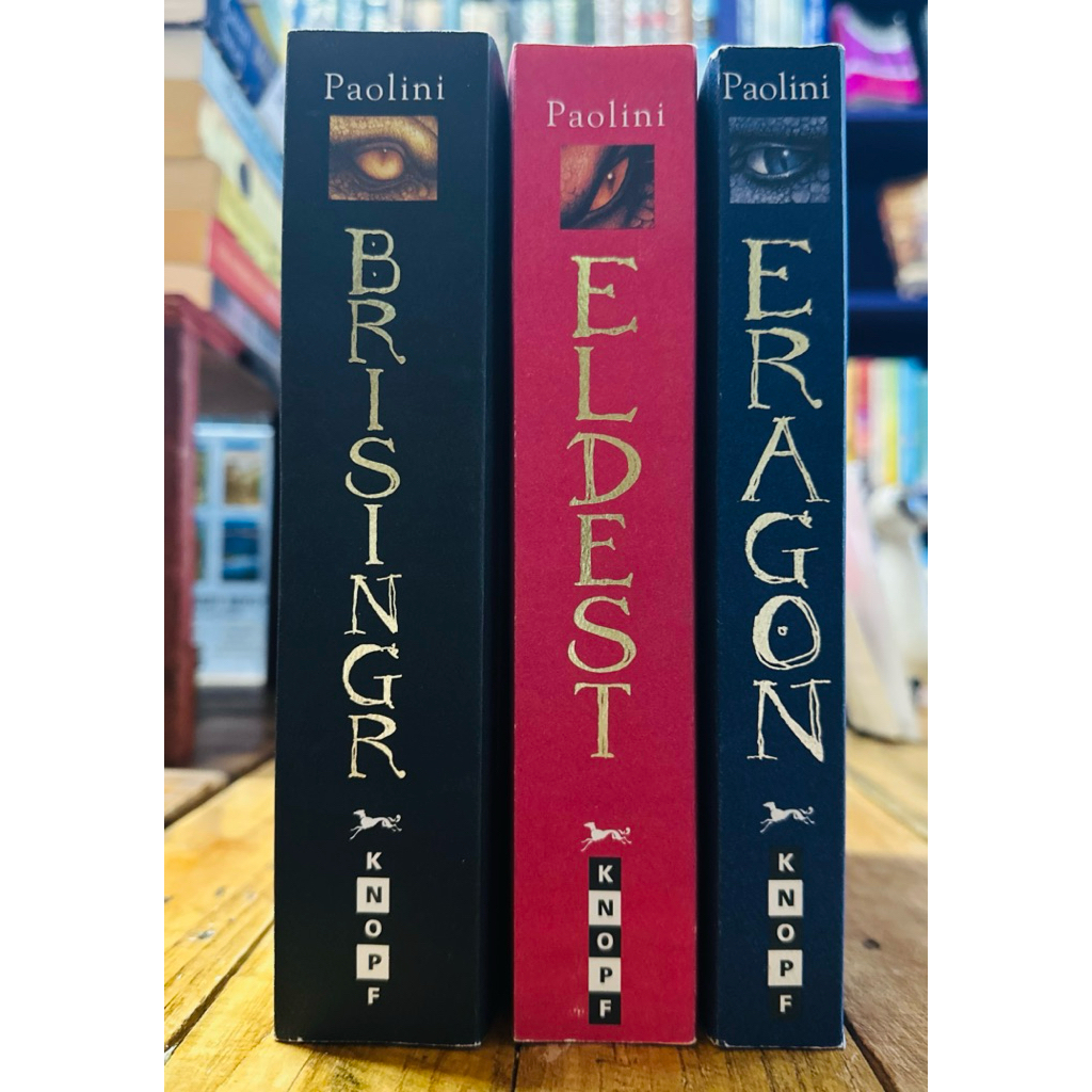 Christopher Paolini – Inheritance Cycle Books (Eragon, Eldest, Brisingr ...