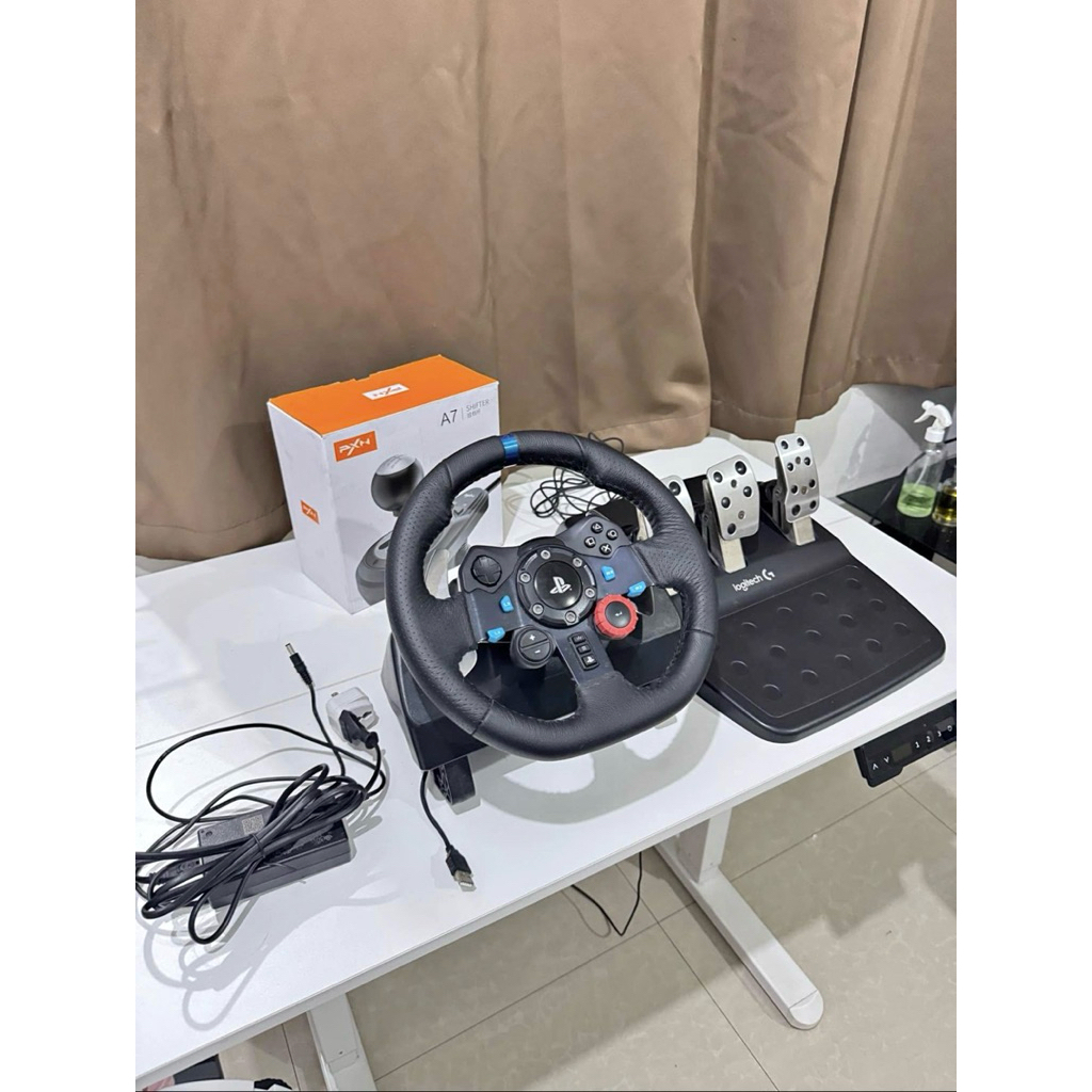 New Logitech G29 Driving Force - Steering Wheel and Pedal - FREE ...
