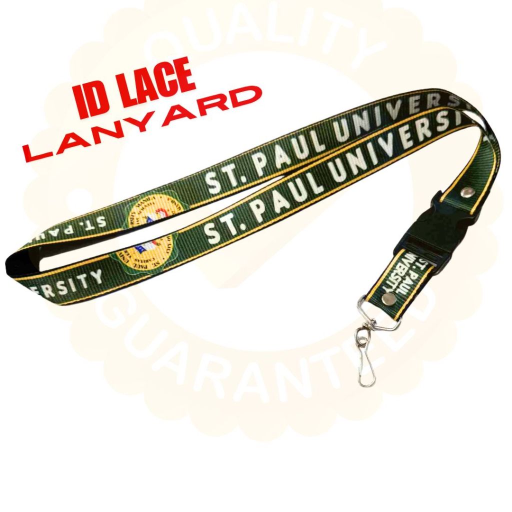 New St Paul University Id Lace Lanyards | Shopee Philippines