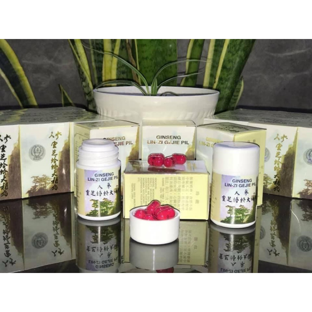 Ginseng Linzi 30 capsules Vitamins | Shopee Philippines