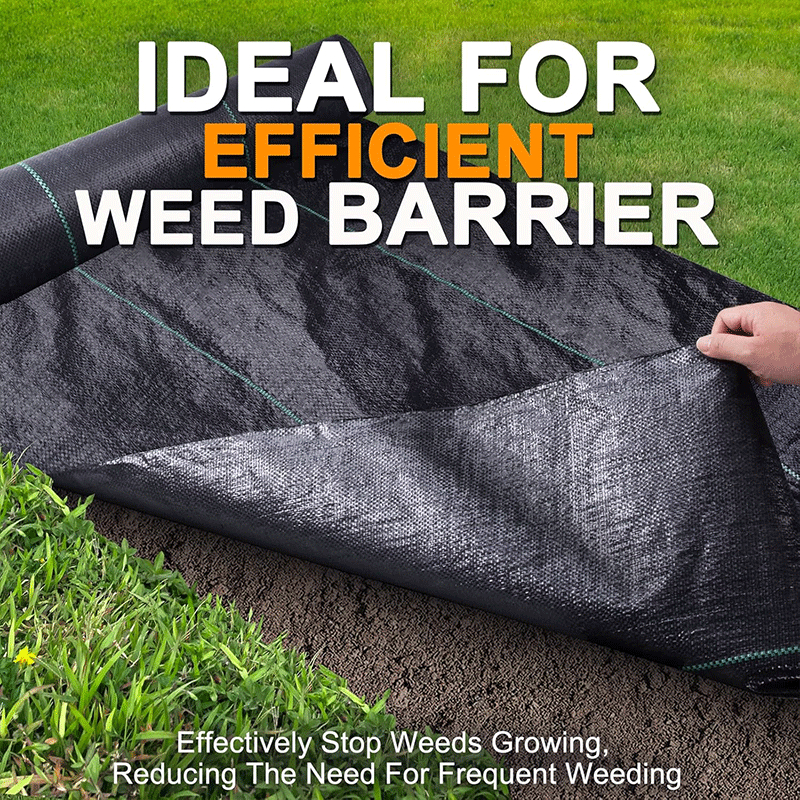 10/50m Agricultural Anti Grass Cloth Farm Weed Barrier Mat PP Mulch ...