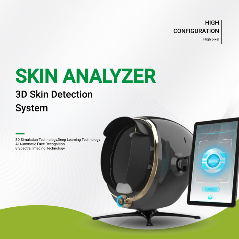 3D AI Skin Analyzer Analizador De Piel Portable Face Visia Skin ...