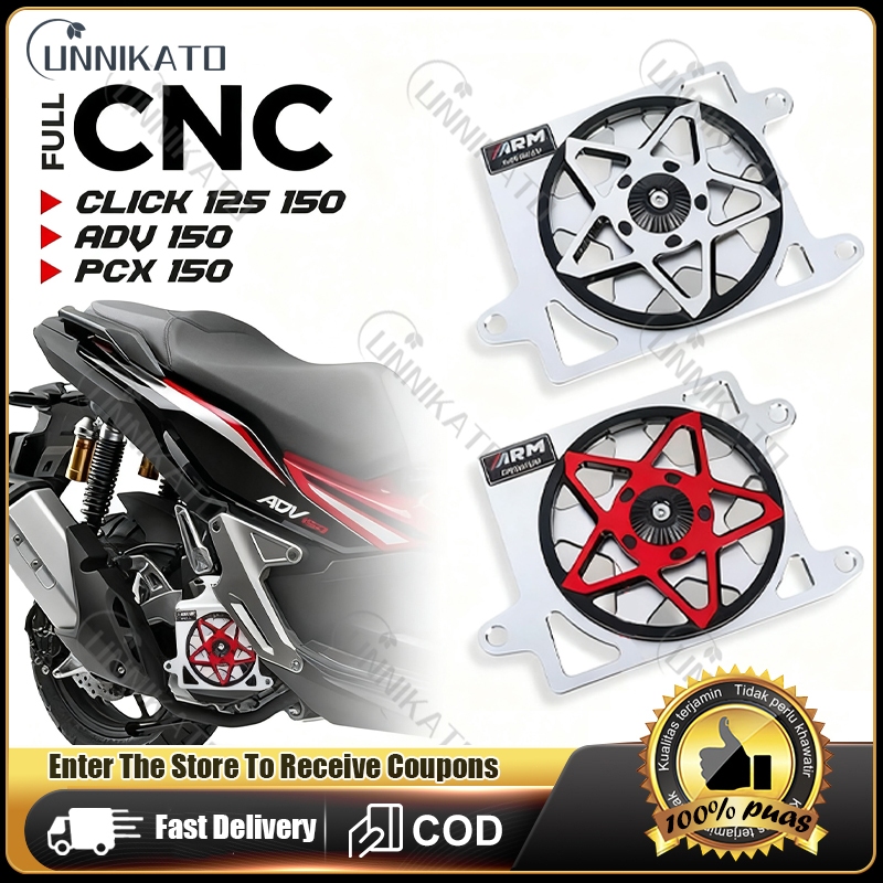 Spinner Radiator Cover Click 125i v3 150i PCX 150 ADV 150 ARM Full ...