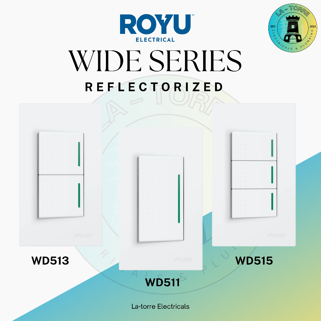 ROYU WIDE SERIES SWITCH SET | Shopee Philippines