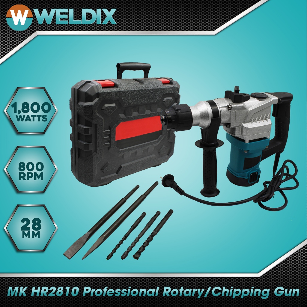 WELDIX MAKI*A/B0S*H/DEW*T Professional Industrial Heavy-Duty Chipping ...