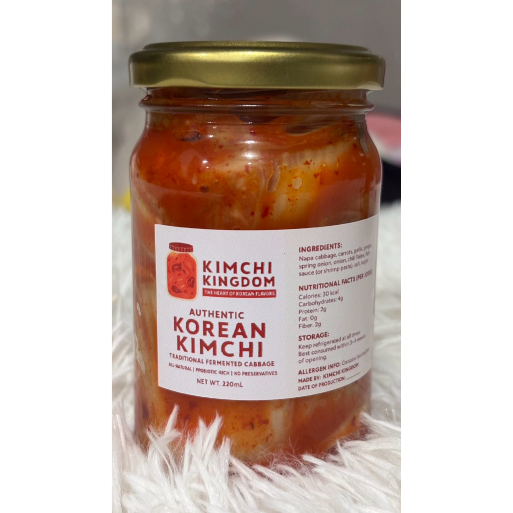Kimchi Authentic Korean Fermented Napa Cabbage | Shopee Philippines