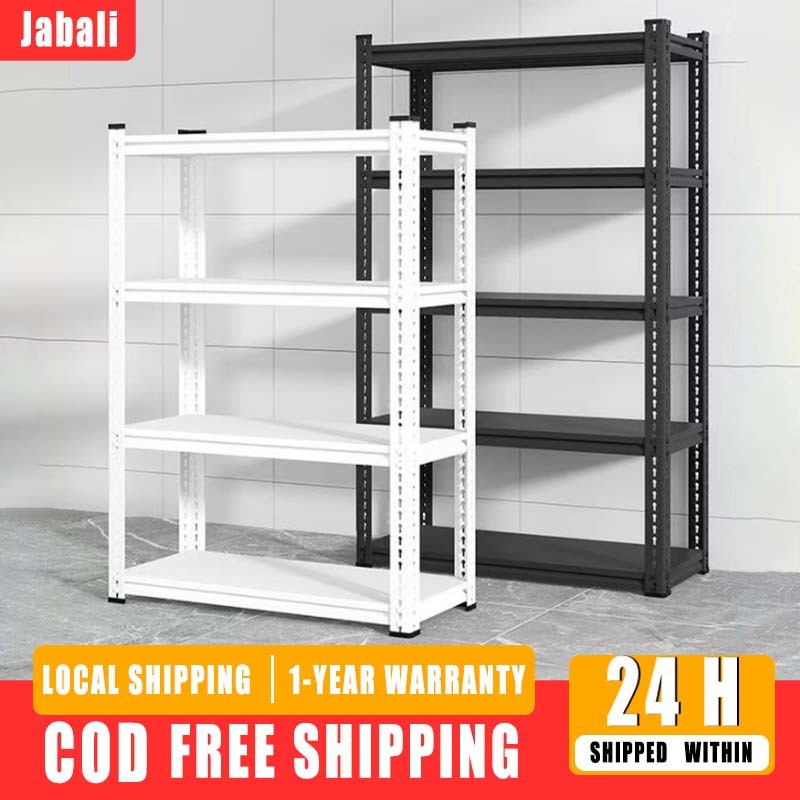 Jabali 3-6 Layer Metal Rack Steel Shelf Rack Boltless Organizer ...
