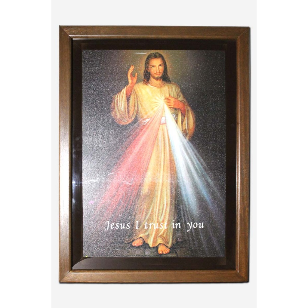 Divine Mercy Frame; 25 x 1 x 34 inches; | Shopee Philippines