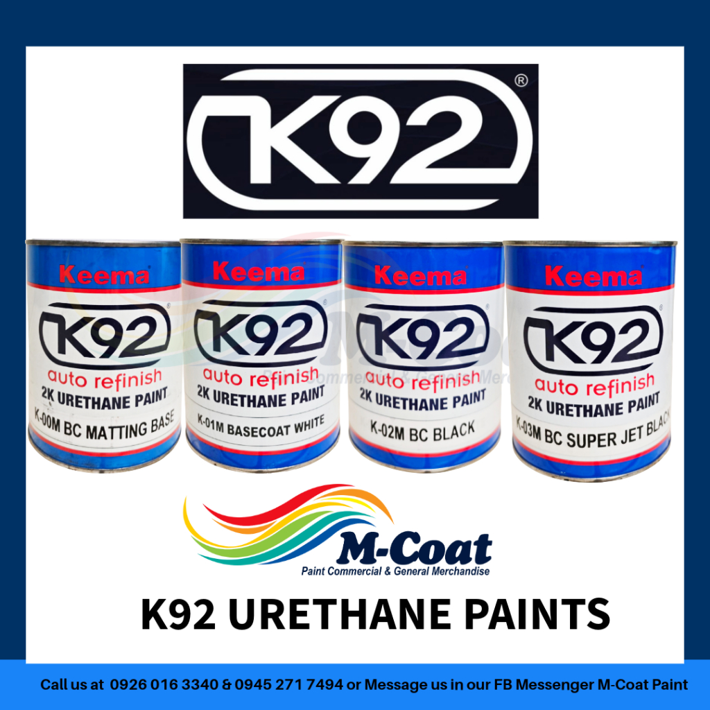 K92 2k Urethane Paint 1 Liter | Shopee Philippines