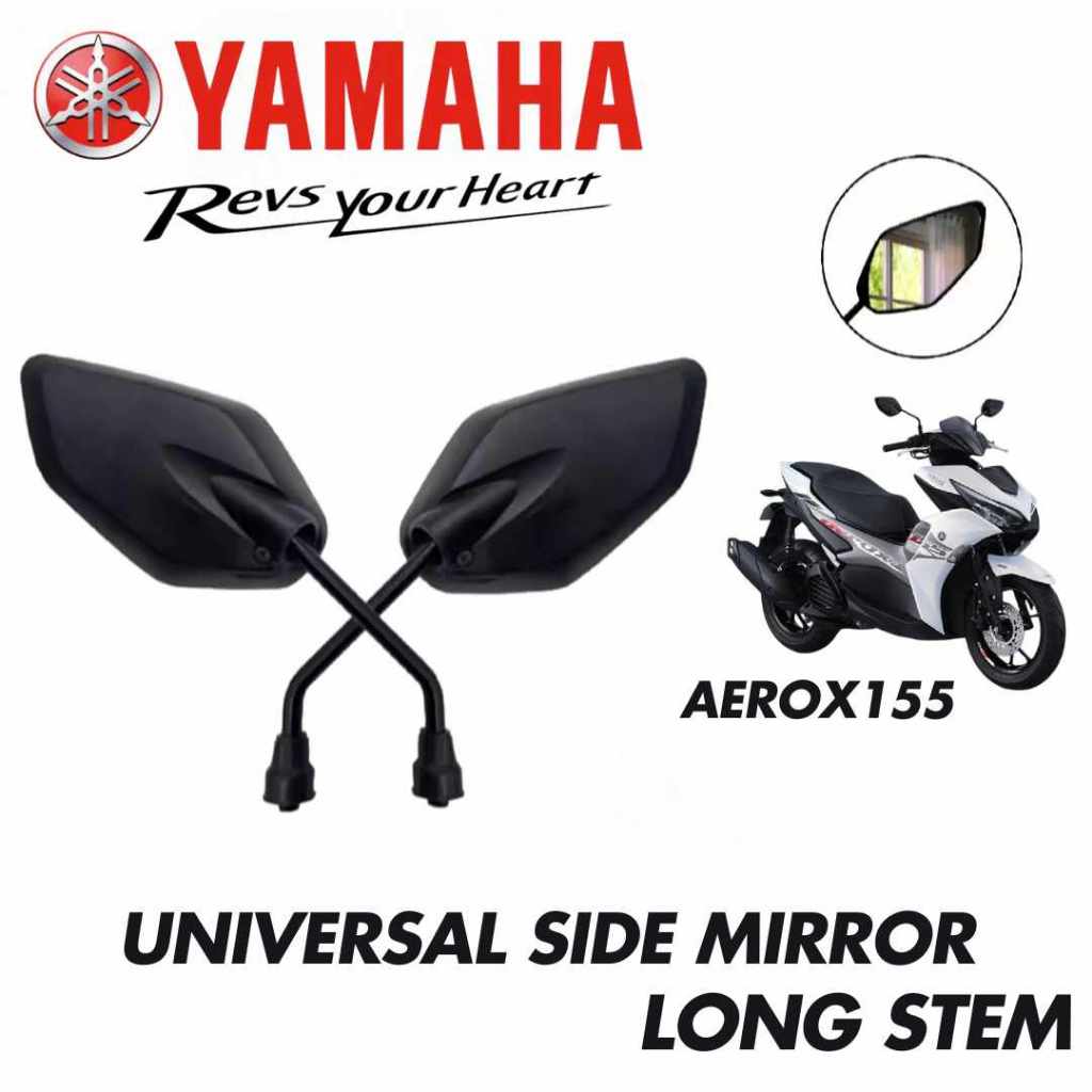 MOTORCYCLE SIDE MIRROR LONG STEM FOR Yamaha XSR 900 | Shopee Philippines