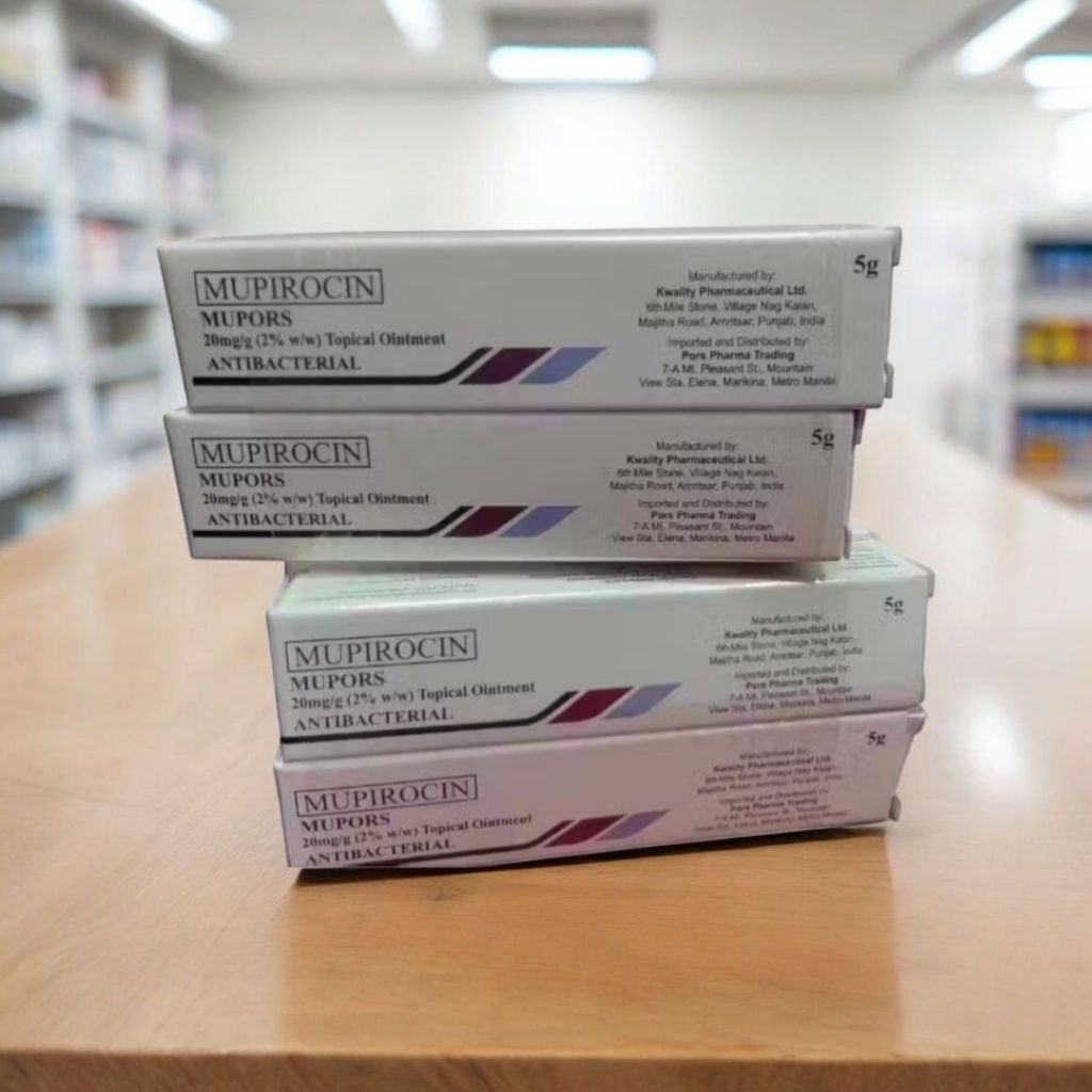 MUPIROCIN MUPORS FOR ANTIBACTERIAL 5 GRAMS PER TUBE | Shopee Philippines