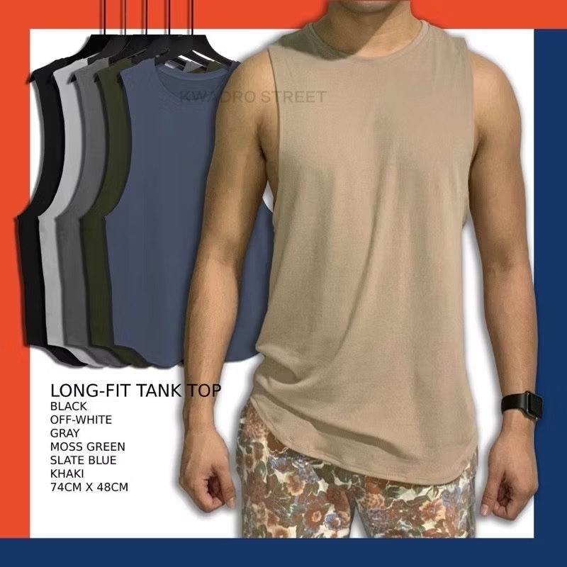 LONG FIT SANDO [ Sando for Men |TANK TOP | GYM SANDO | Plus Size ...