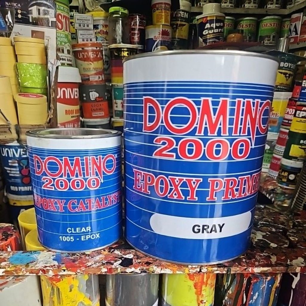 DOMINO epoxy primer gray 4L | Shopee Philippines