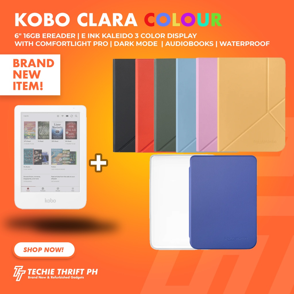 Kobo Clara Colour 16GB WHITE (Latest Model) BRAND NEW | Shopee Philippines