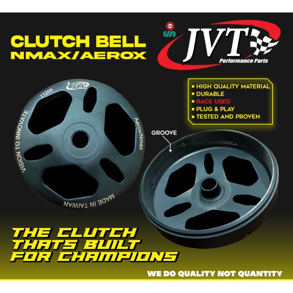 JVT Clutch Bell for Yamaha Aerox | Nmax V1/V2/V3 Std | Shopee Philippines
