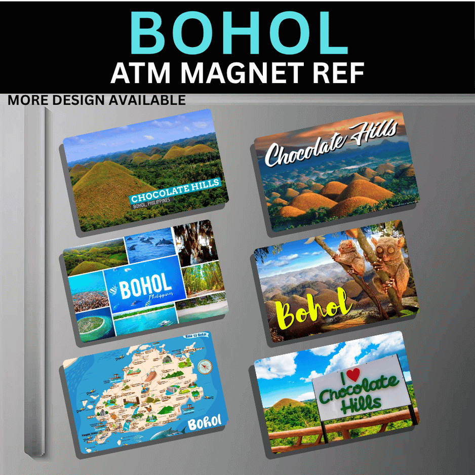 BOHOL - REF MAGNET ATM SIZE Waterproof, Scratch-Proof, Cheap & Durable ...