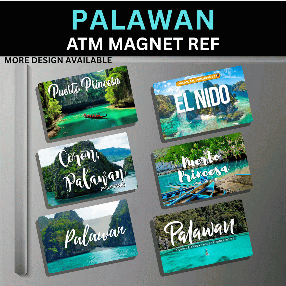 PALAWAN - REF MAGNET ATM SIZE Waterproof, Scratch-Proof, Cheap ...