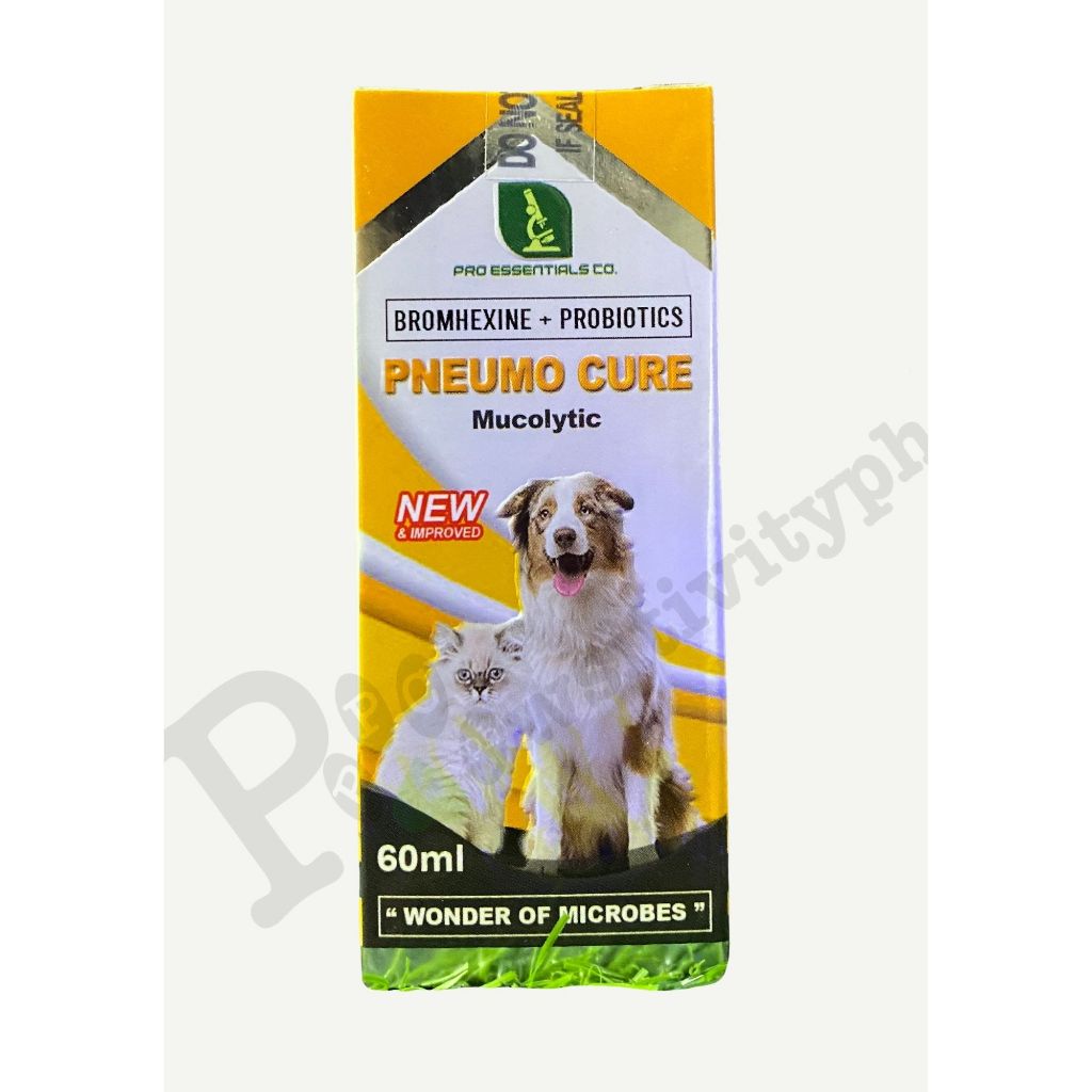 Pneumo Cure Respiratory for Dogs and Cats 60ML | Shopee Philippines