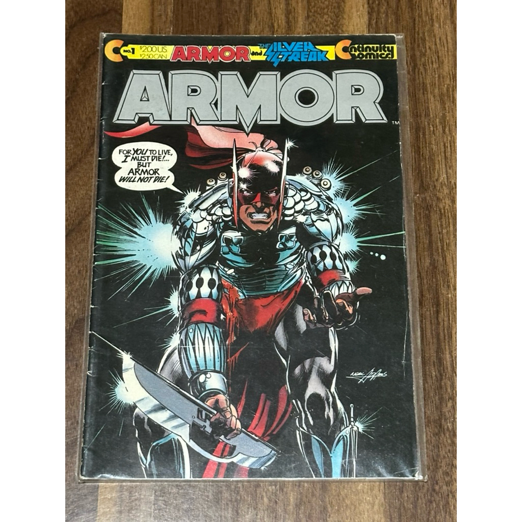 Armor #1 Continuity Comics 1985 First Issue | Shopee Philippines