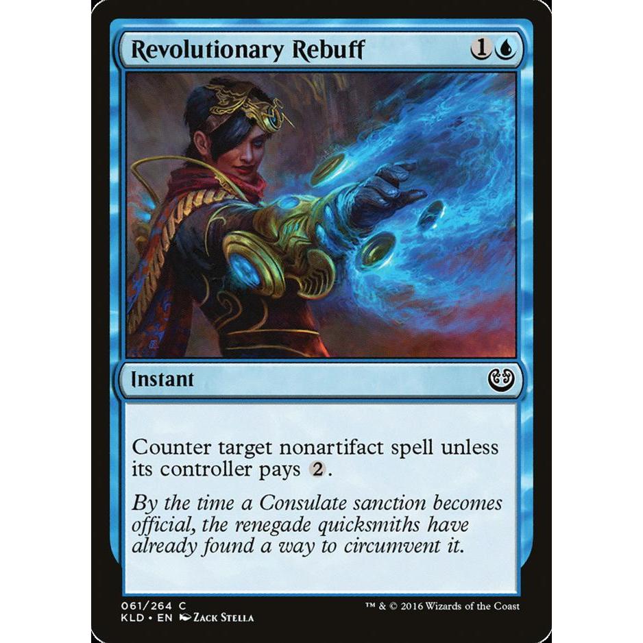 REVOLUTIONARY REBUFF MAGIC THE GATHERING TCG | Shopee Philippines