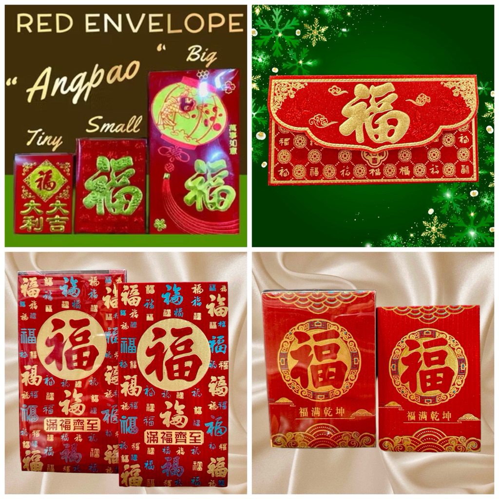 Money Envelope Angpao 18-30 pieces per pack 3 sizes | Shopee Philippines