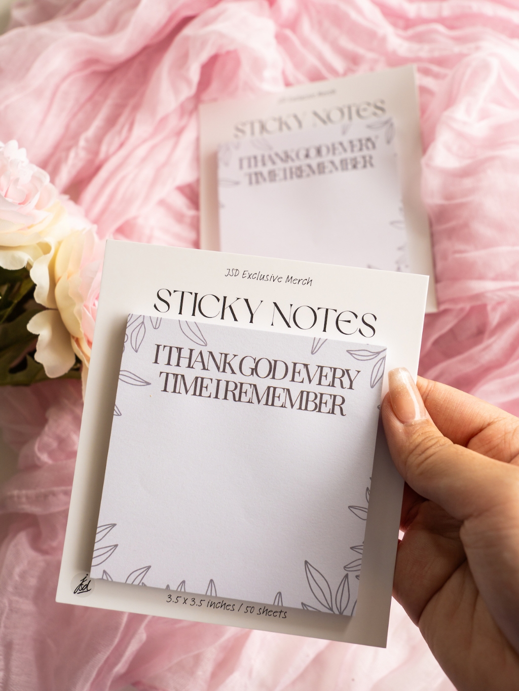 Floral Pastel Sticky Notes Collection | Shopee Philippines