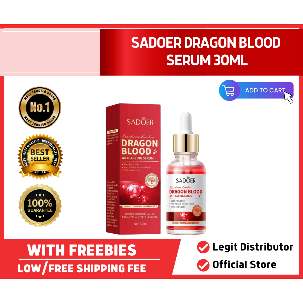 SADOER DRAGON BLOOD SERUM 30ML | Shopee Philippines